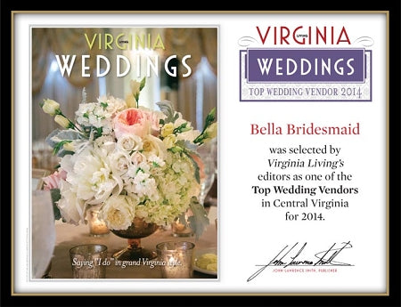 Official Top Wedding Vendors 2014 Plaque, XL (26" x 20")